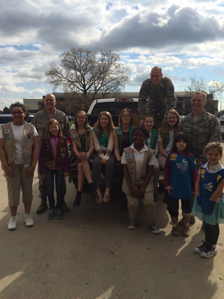 Girl Scouts Of Central Indiana On Twitter Thank You To The Air Force
