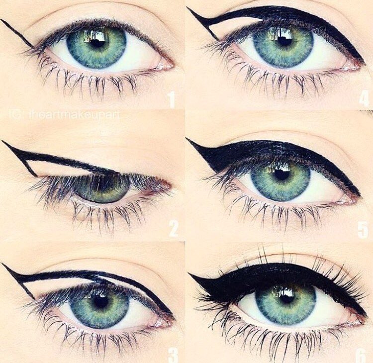 Cute Cat Eyes Makeup