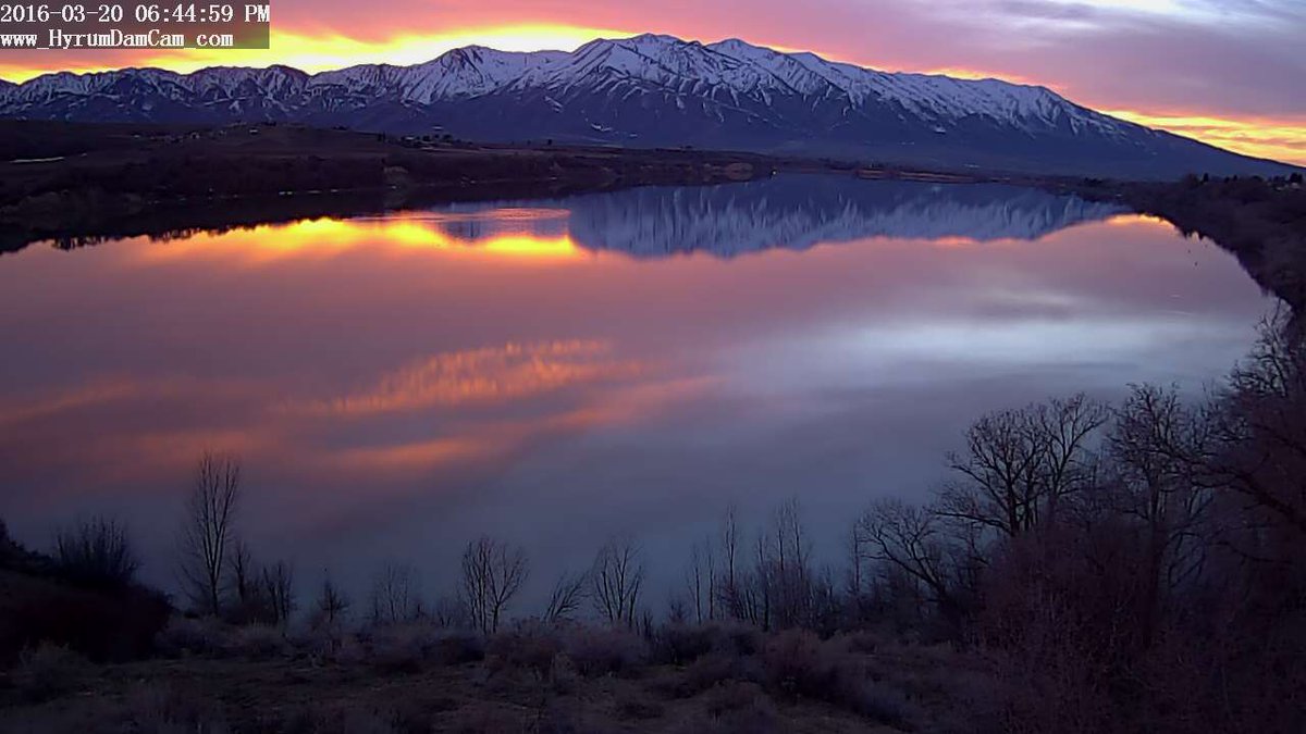 beautiful sunset Utah Pictures office SLC Hyrum Reservoir Bountiful ...