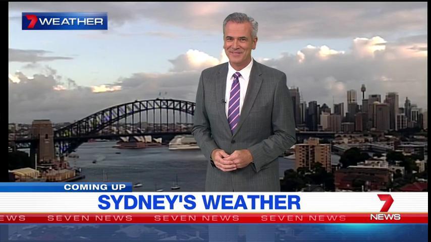 Meteorologist David Brown later on 7 News. #SydneyWeather #7News ...