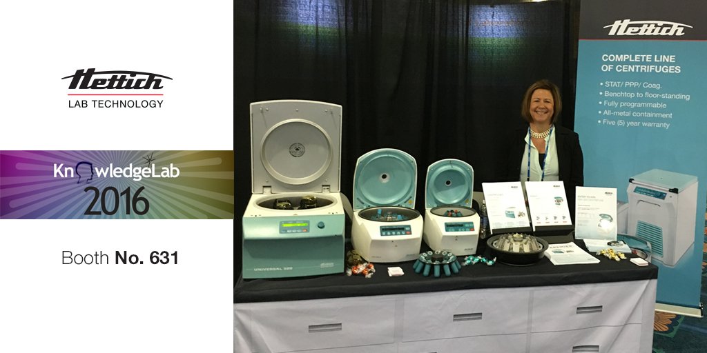 Hettich Instruments on Twitter: "Attending #KnowledgeLab16? Stop by booth #631 and say hi to ...