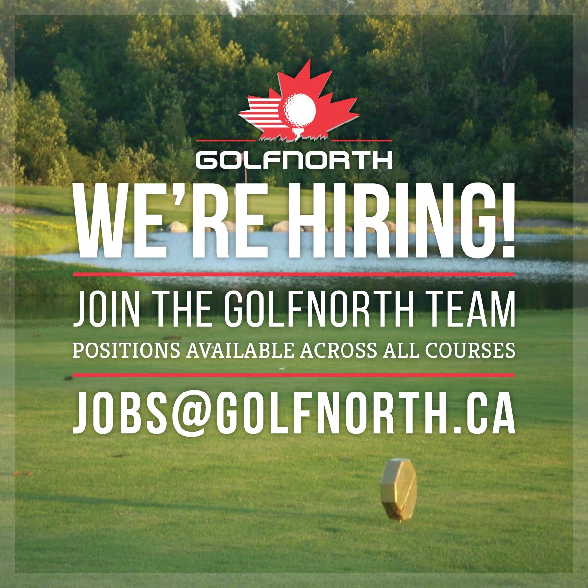 GolfNorth Properties on Twitter: "Know a student looking for a summer job? We've got just the ...