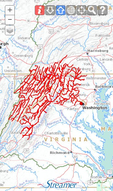 Interactive water flow map by USGS shows how our streams are connected ...