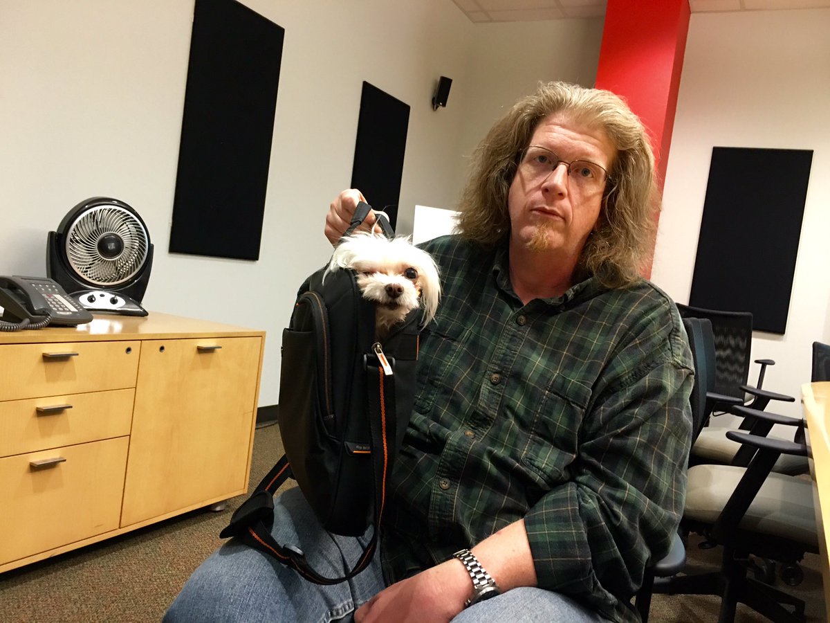 Executive Producer Dean Metcalf and Biscuit. | The BOB & TOM Show ...