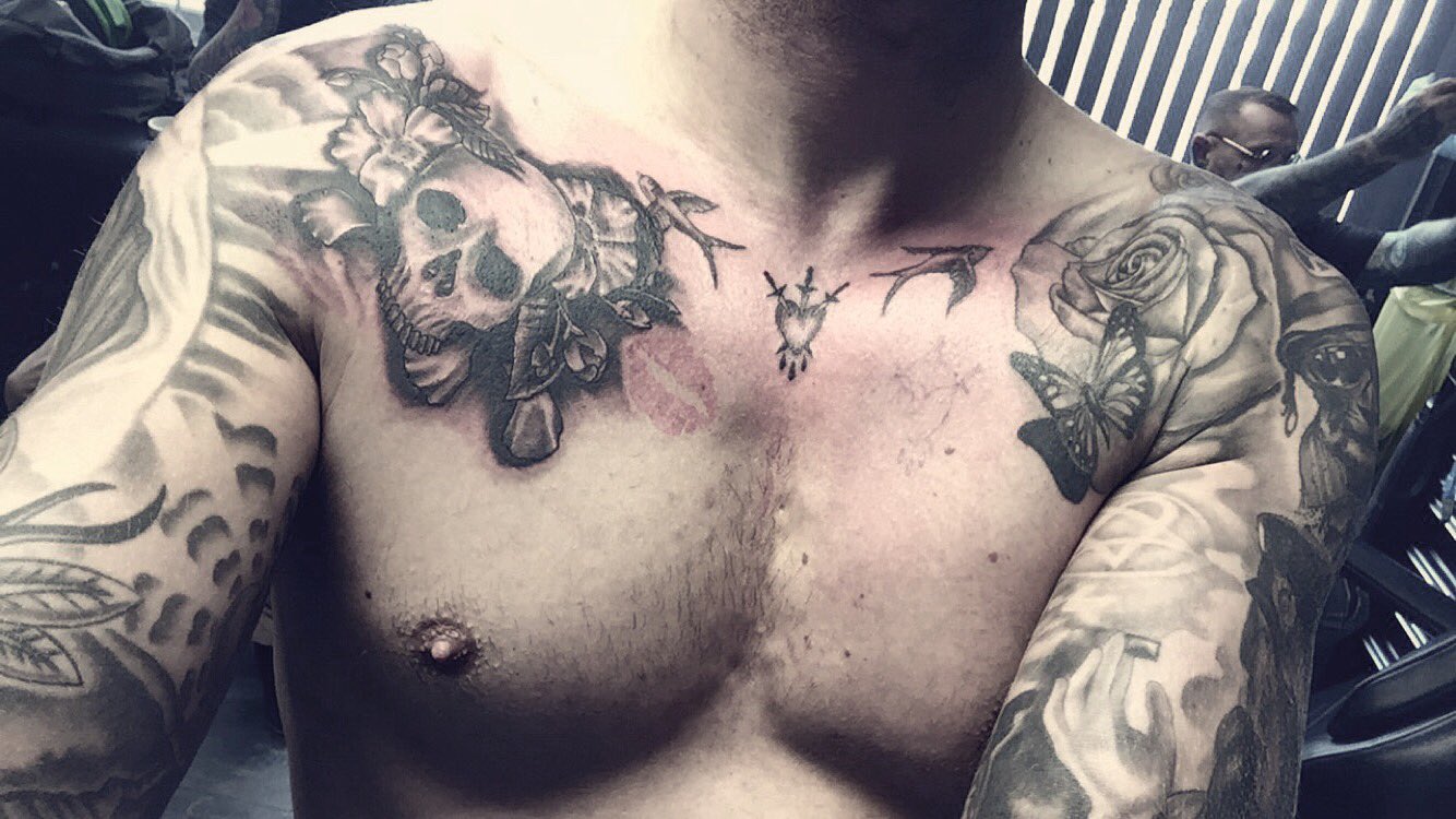 Male Pectoral Tattoos 33 Cool Chest Tattoo Ideas For Men In 2024