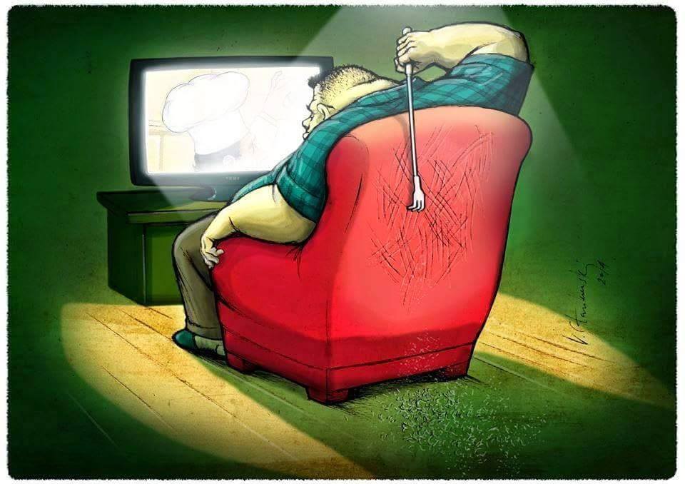 Ilustraciones de la decadencia humana que sólo entenderán las personas ...