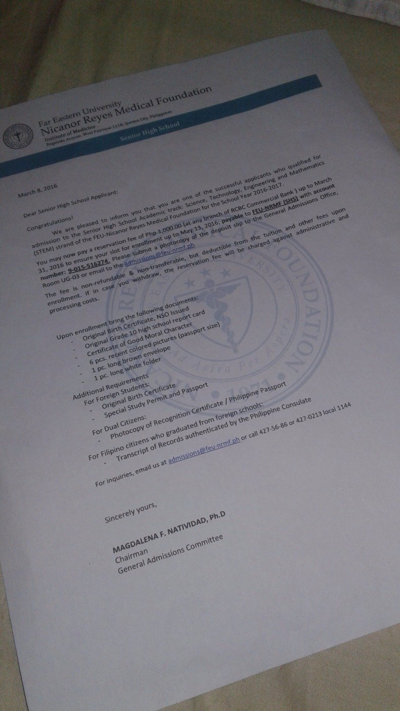 Far Eastern University Nrmf