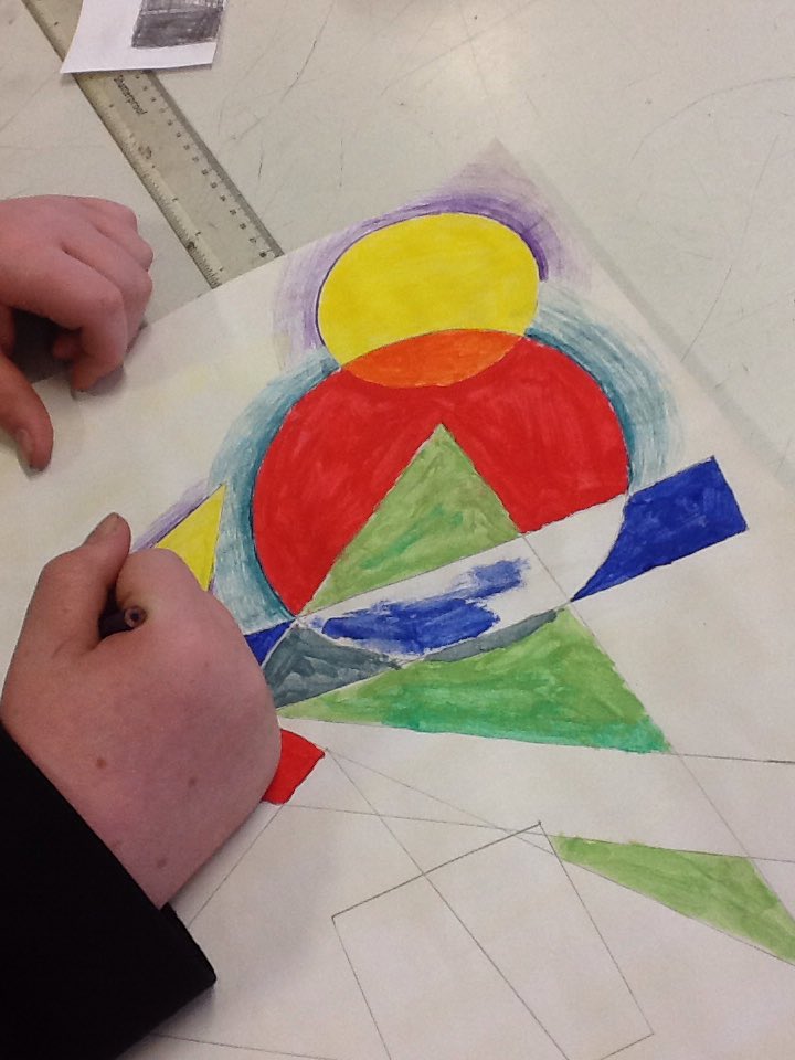 ART on Twitter: "7N have worked hard today refining their Kandinsky ...
