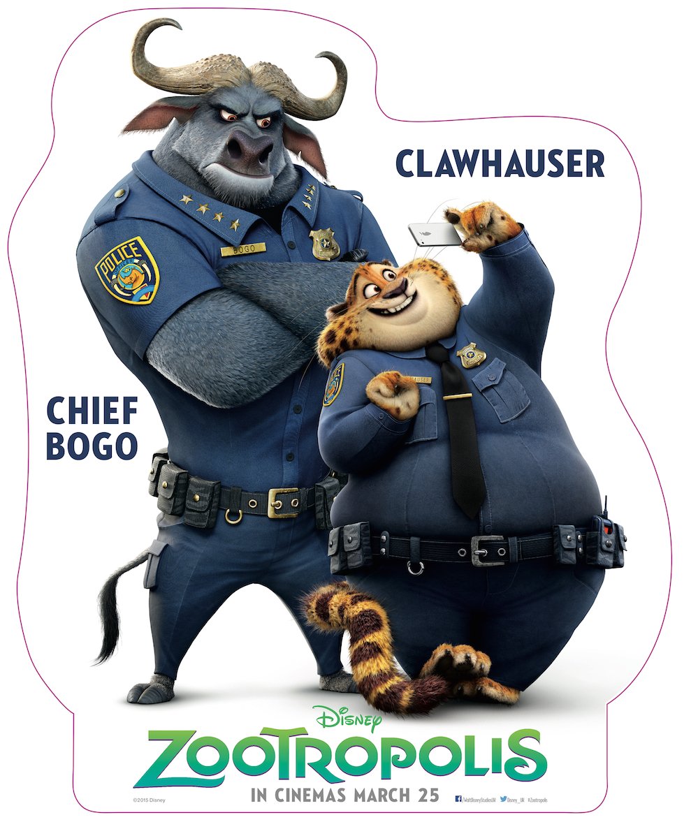 Pin by Damian McCervers on ClawBogo: Zootopia OTP | Chief bogo ...