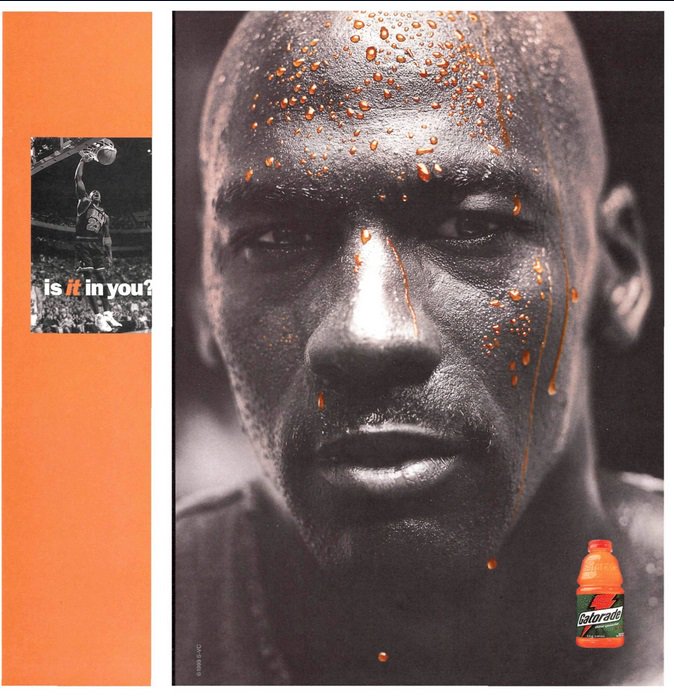 Gatorade Sweat Advertisement