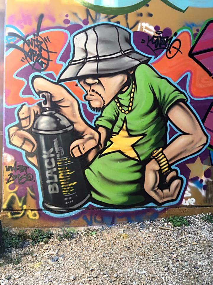 Bboy Graffiti Character