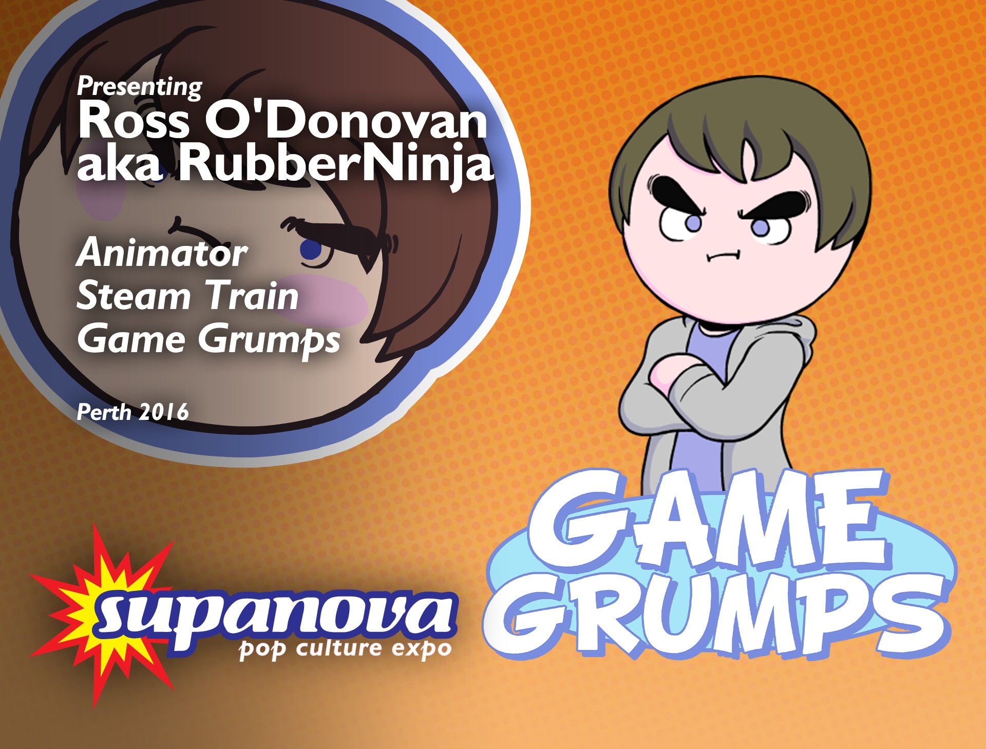 Game Grumps Ross Head