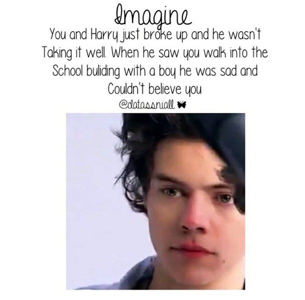 One Direction Imagines Harry Sad