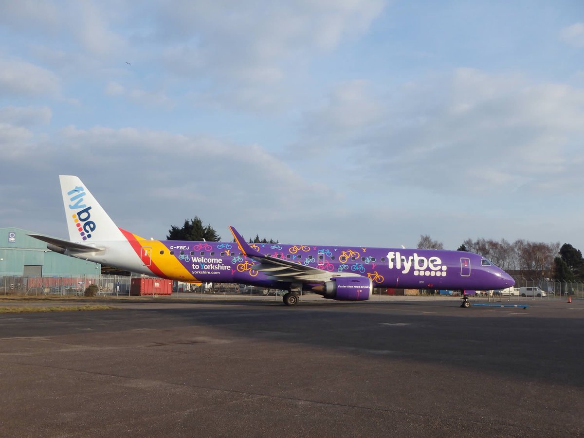 Tour de Yorkshire plane takes off from Doncaster Sheffield Airport ...