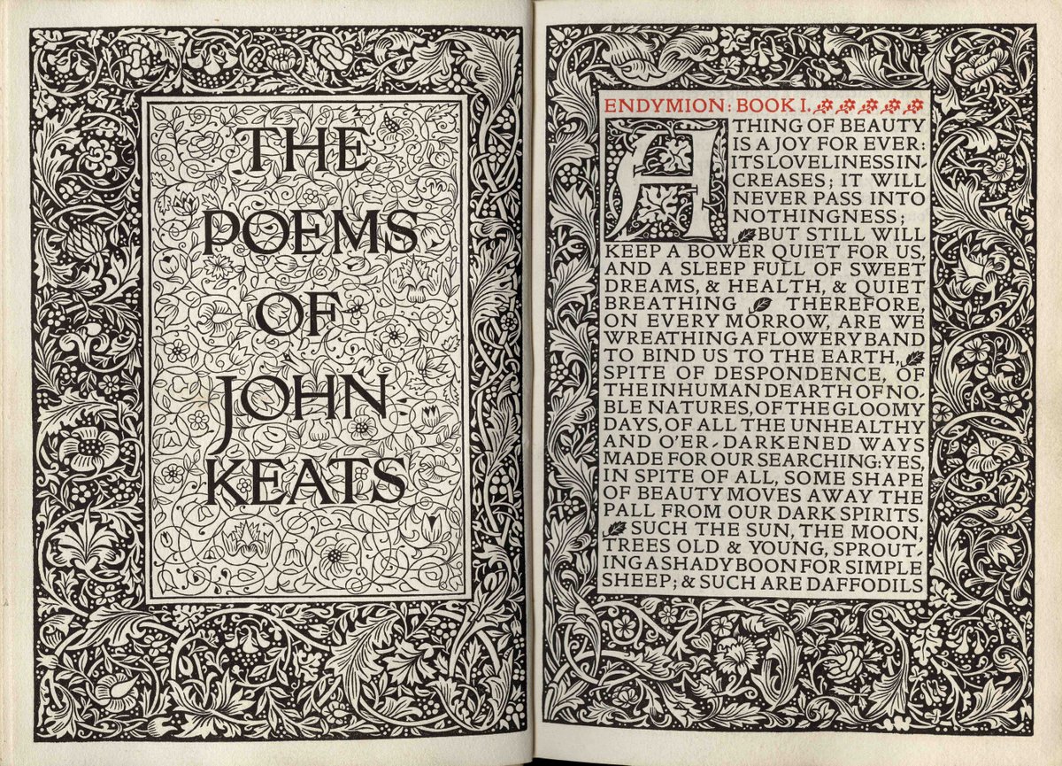 William Morris was born onthisday in 1834. He founded Kelmscott Press ...