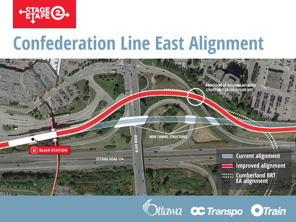 Confederation Line East LRT Extension (Stage 2) [Blair to Trim] | U/C ...