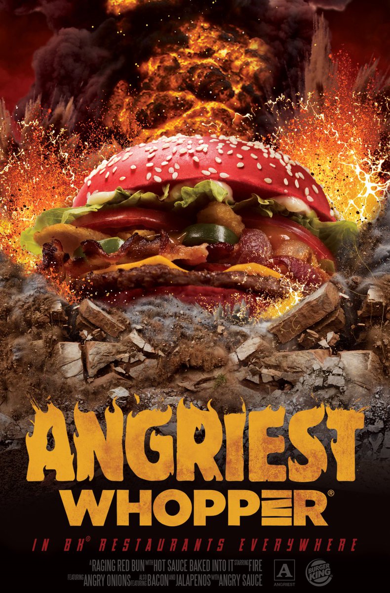 Burger King Angry Whopper