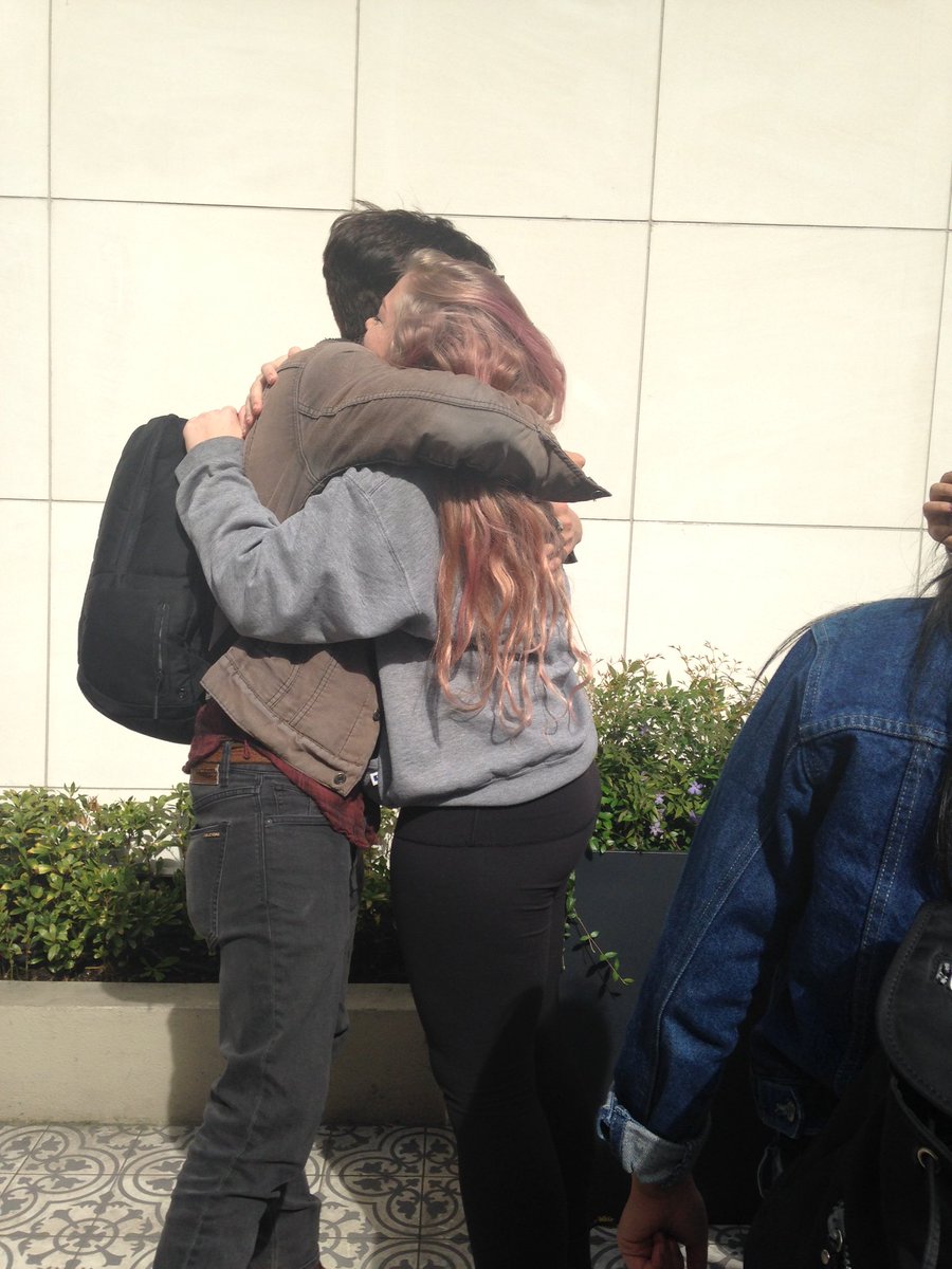 Cole Sprouse Hug