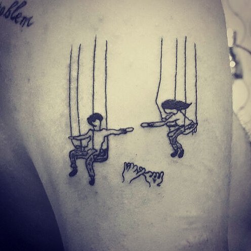 Puppet Strings Cut Tattoo