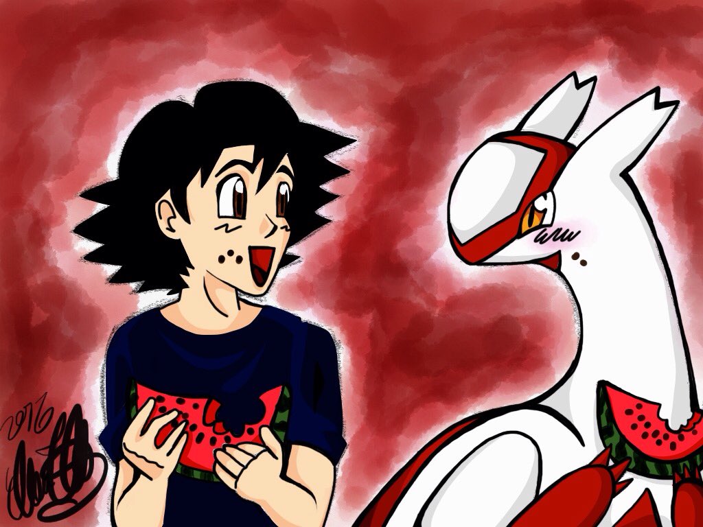 Pokemon Latias And Ash Love