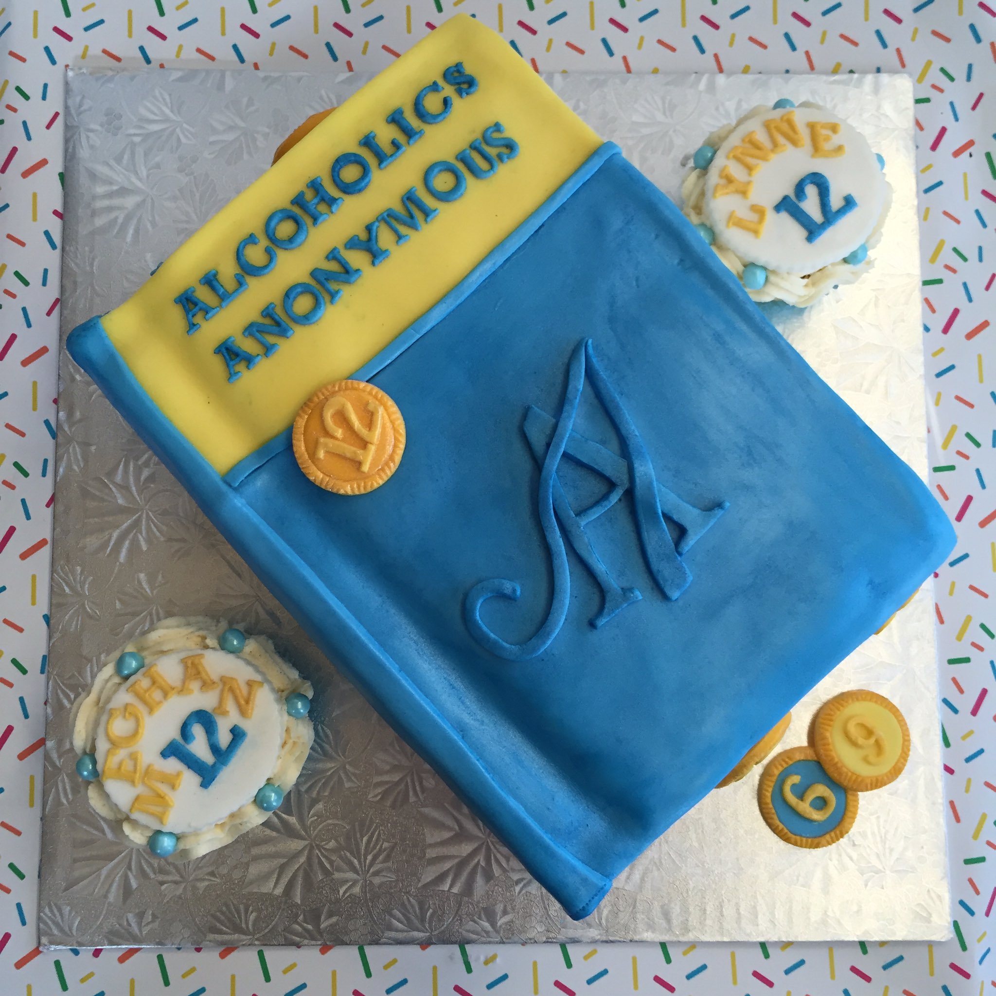 Alcoholics Anonymous Cakes