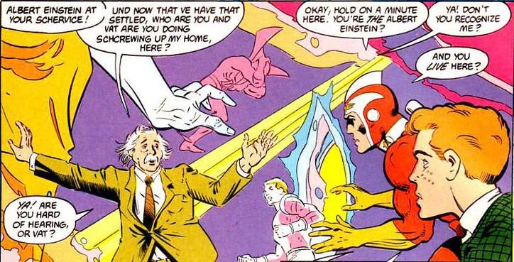 Albert Einstein Comic Strip