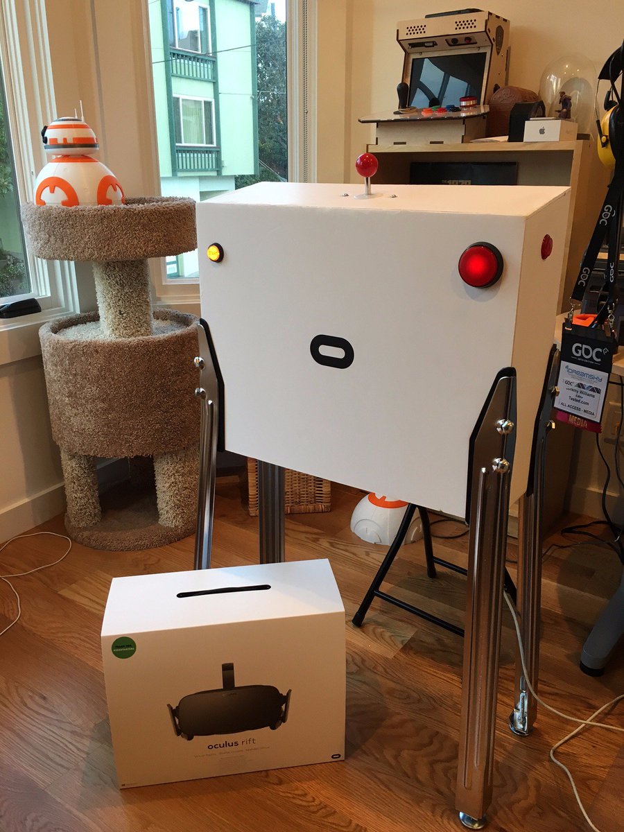 Jeremy Williams on Twitter: "OMG it's so good!!! VR Pinball controller ...