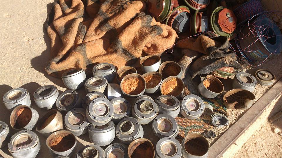 BM-27 Uragan on Twitter: "Pictures from inside IED factory at Palmyra ...