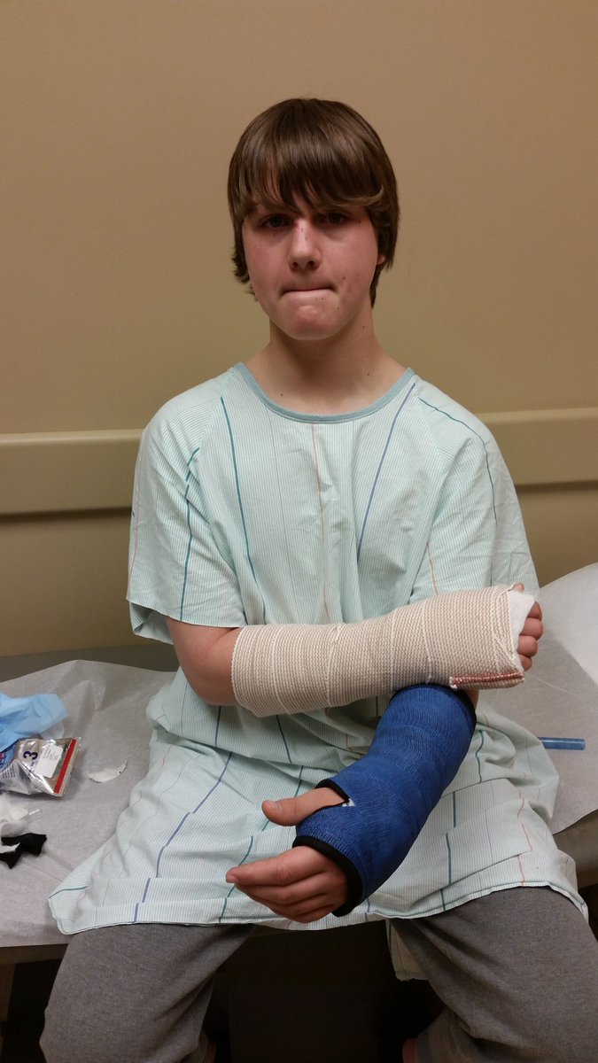 Two Broken Wrists