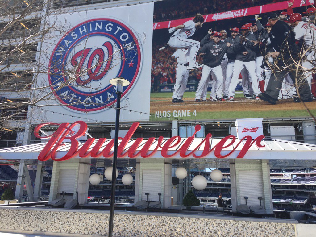 $5 Pre Game Beer Budweiser Terrace : r/Nationals