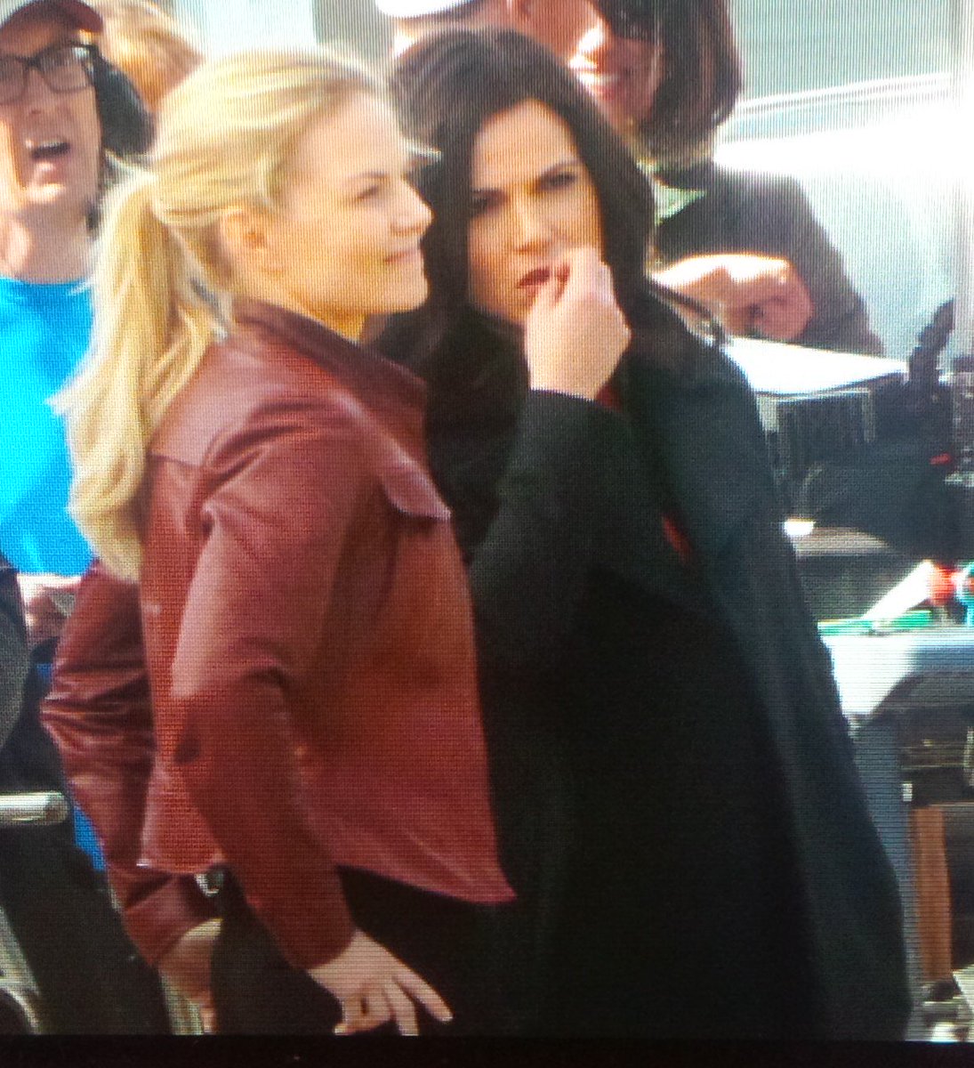 Jennifer Morrison And Lana Parrilla
