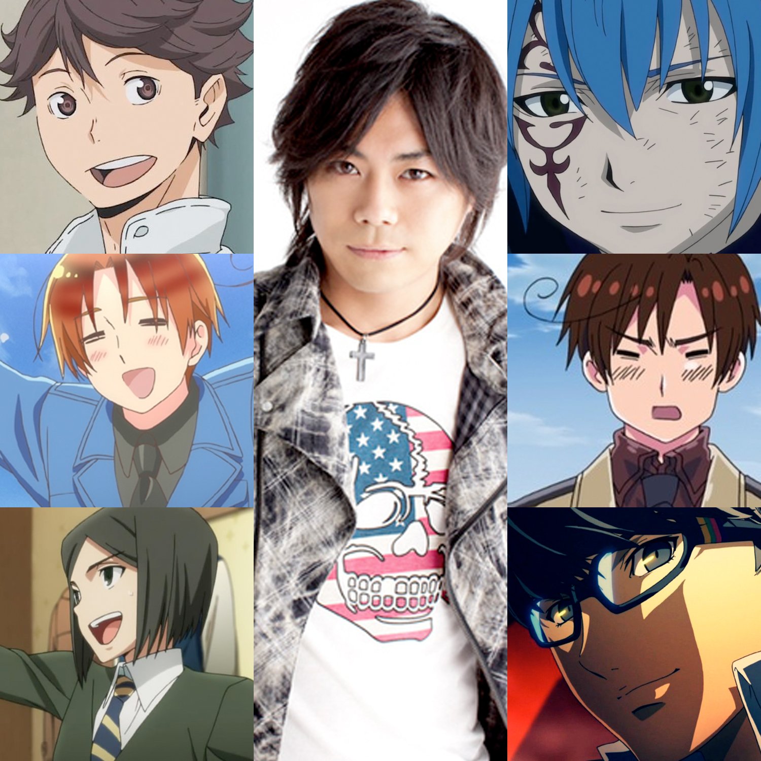 Namikawa Daisuke Roles