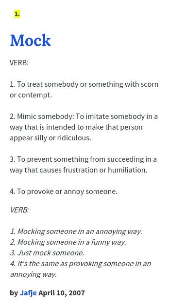 Scornfully Definition