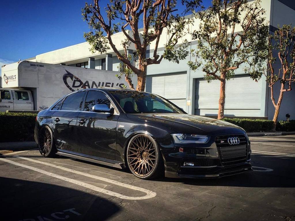Audi S4 Stanced Out