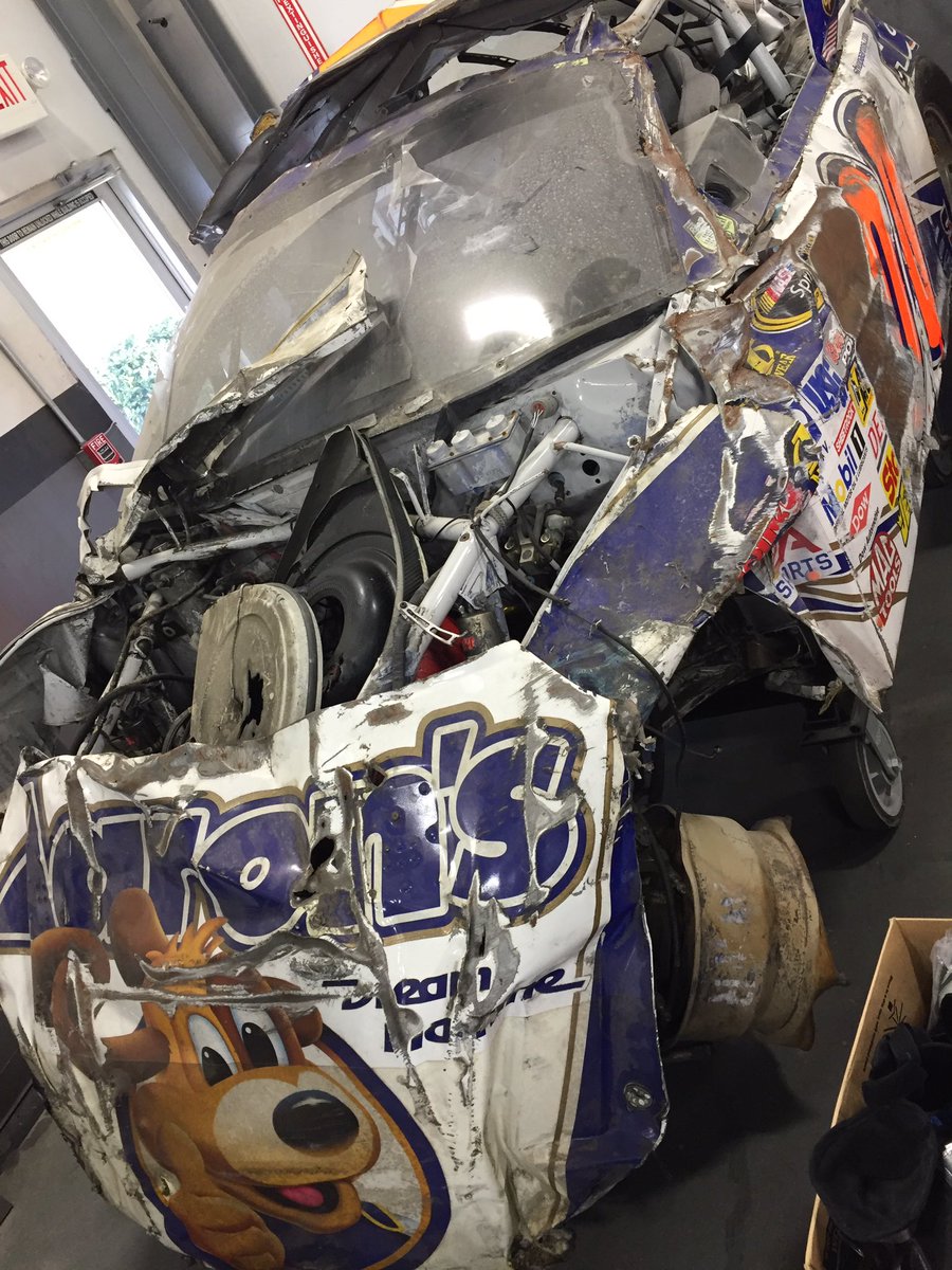 Michael Waltrip offers wrecked race car for Dale Earnhardt Jr.'s ...