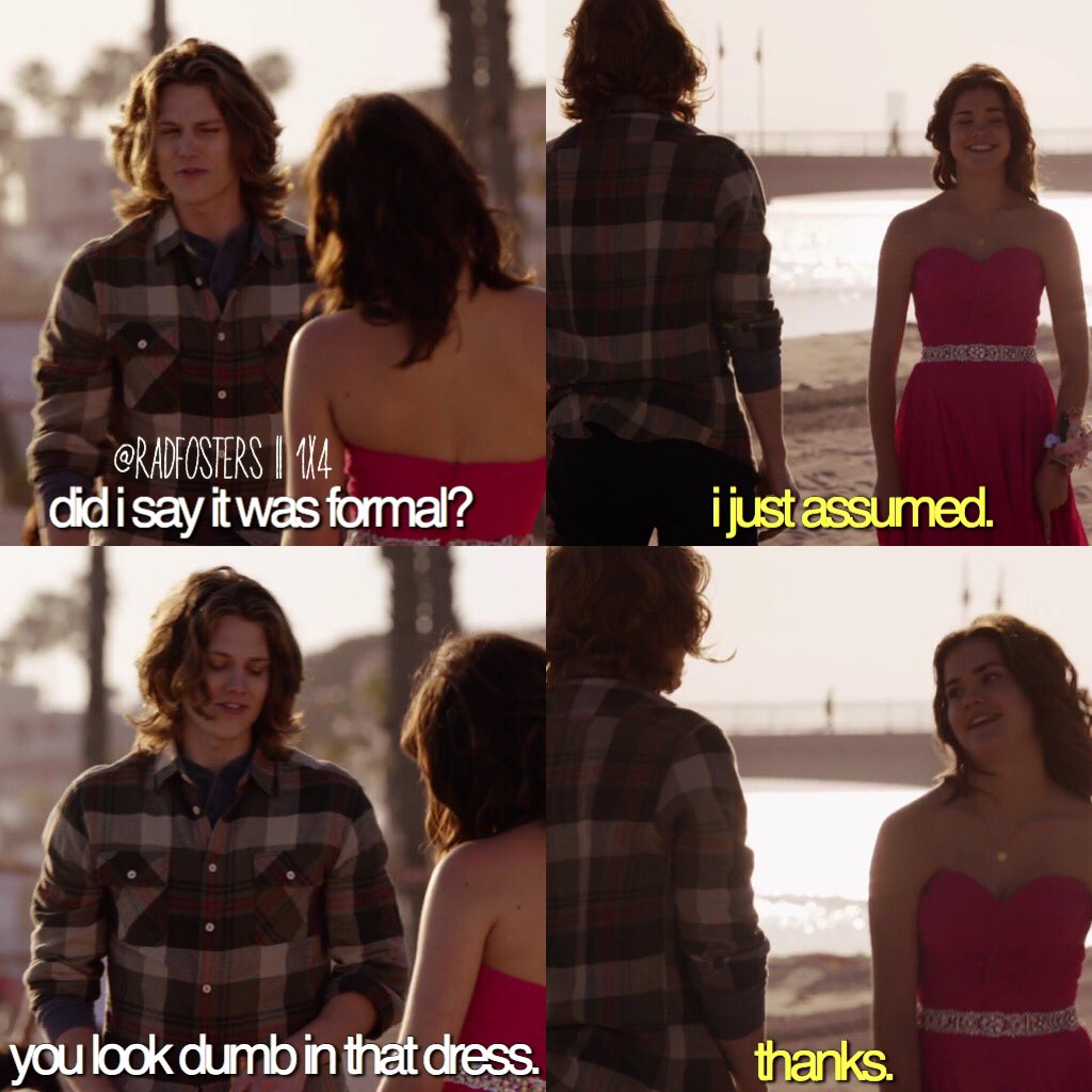 Alex Saxon And Maia Mitchell