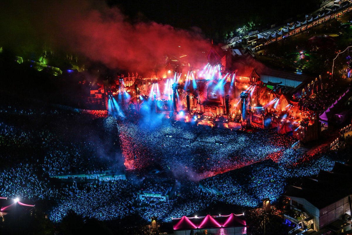 Tomorrowland At Night