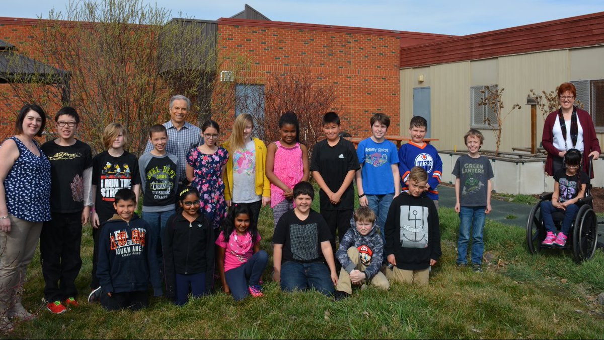 Had a blast hosting GlobalEdmonton Weather School at Ormsby School this ...