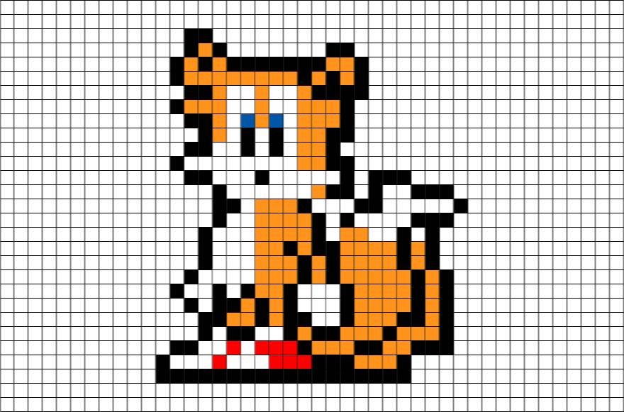 Sega Pixel Art Templates