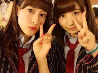 岡田彩花画像bot on Twitter: "岡田彩花 平田梨奈 #AKB48"