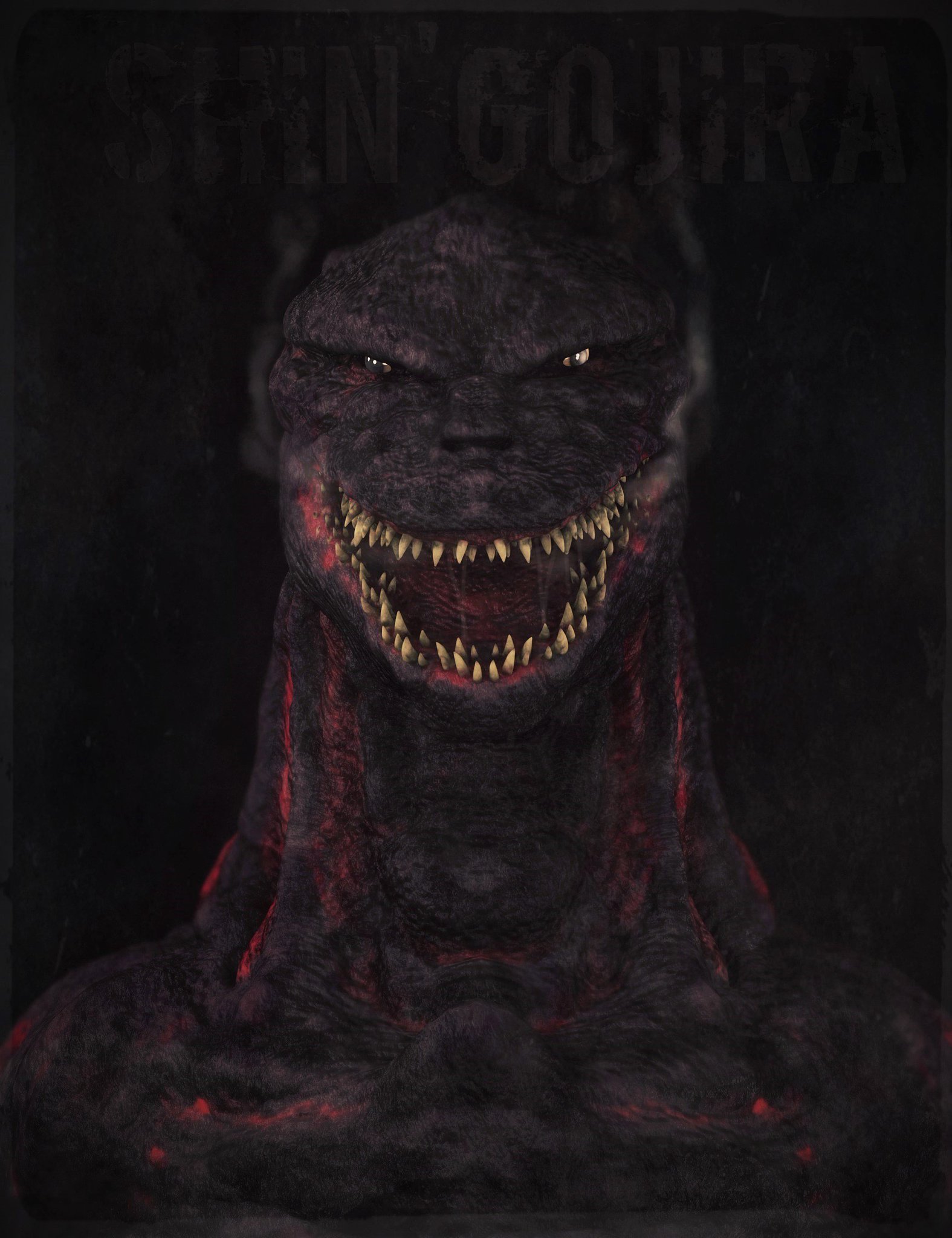 Scary Godzilla Face There Goes Tokyo: Unboxing Mondo's GODZILLA TOKYO