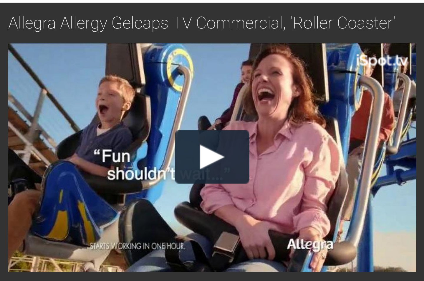 Allegra Ad