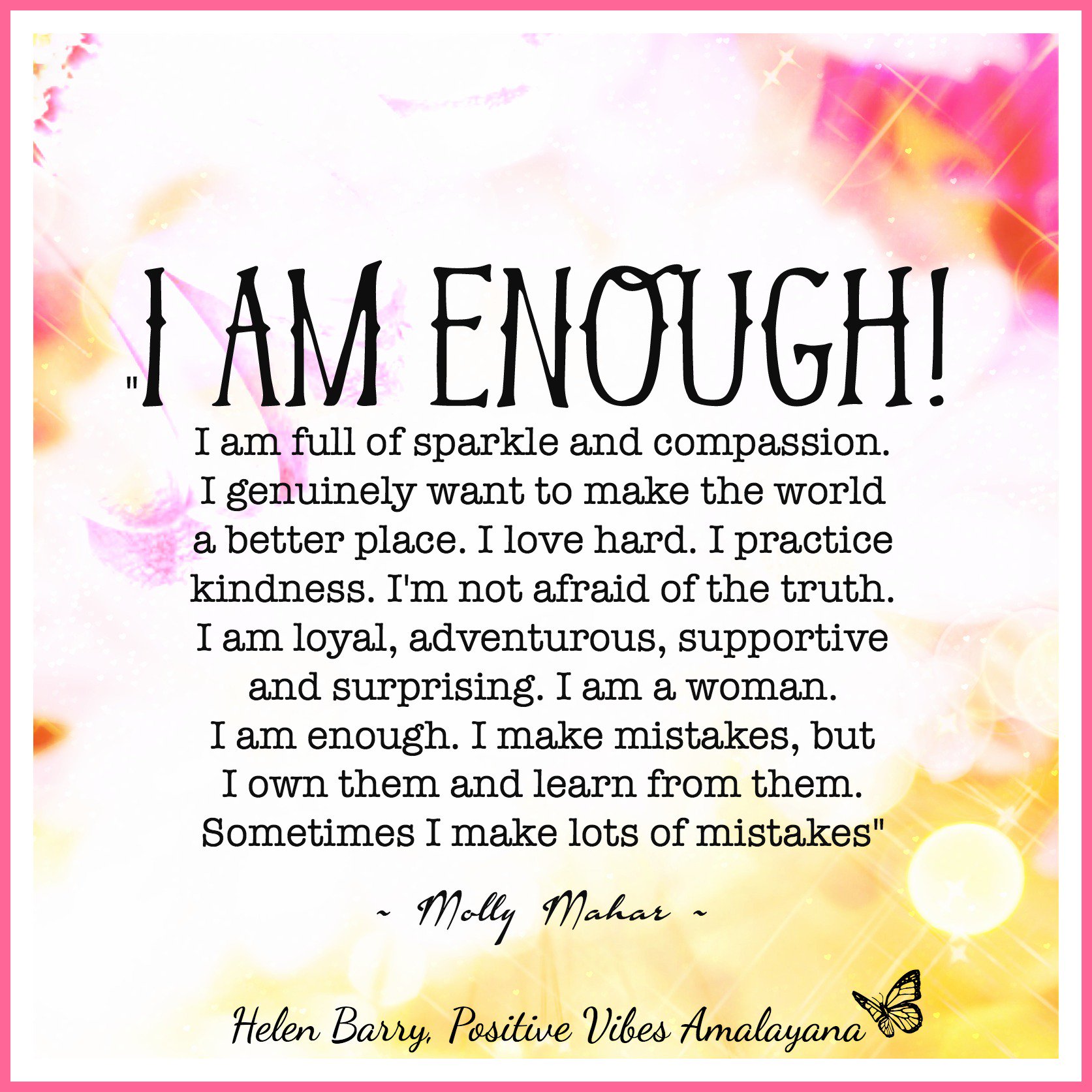 I Am Enough Quotes