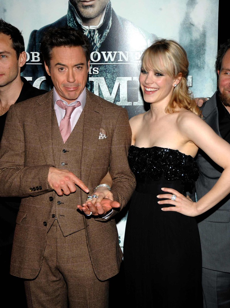 Robert Downey Jr And Rachel Mcadams