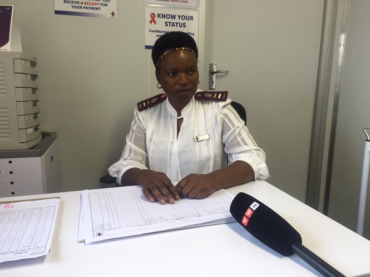 Nurse Patricia Mbatsha owns & runs this UnjaniClinic in Atteridgeville ...