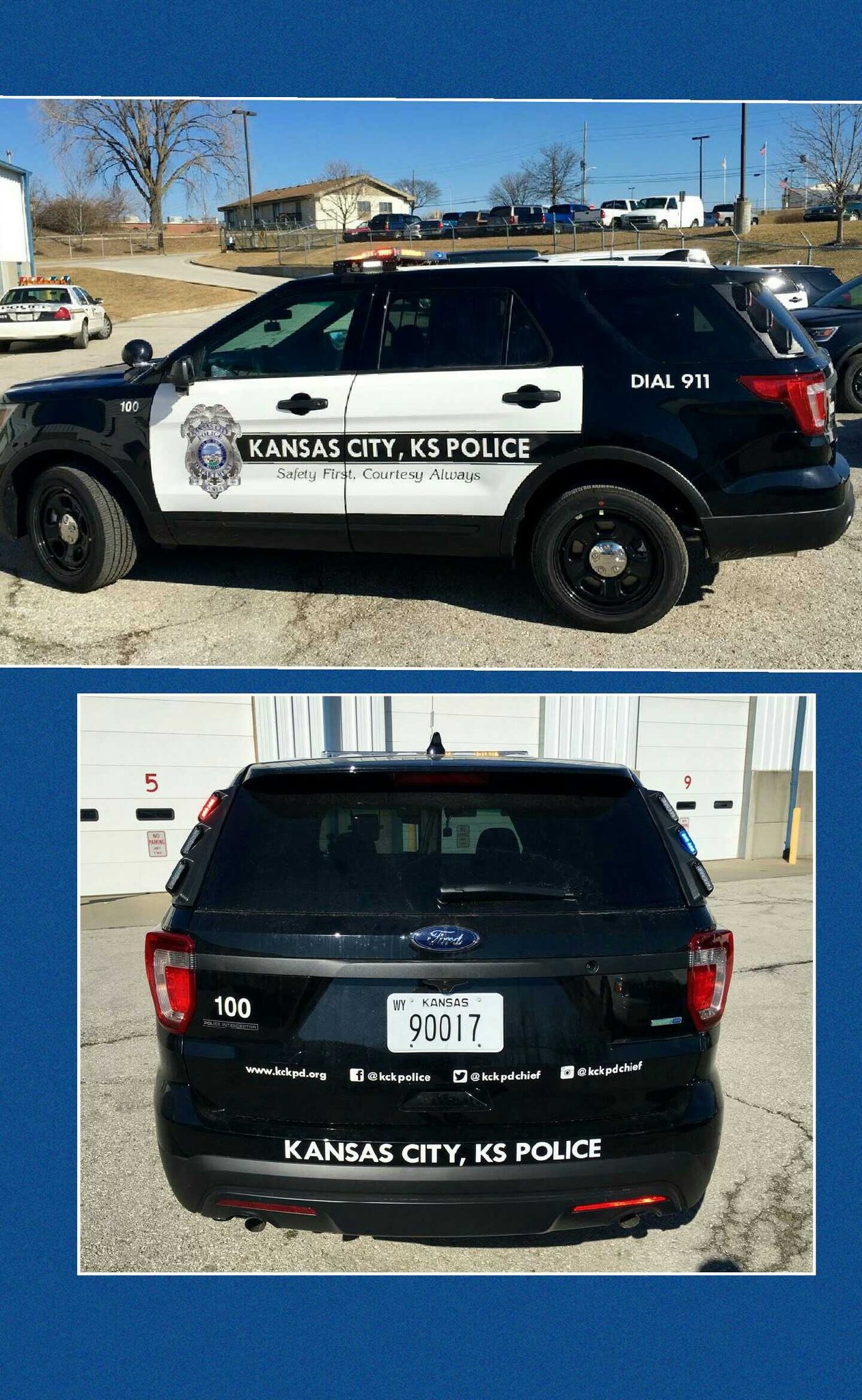 Kansas City Police Cars Kansas City Police Investigating Homicide Near