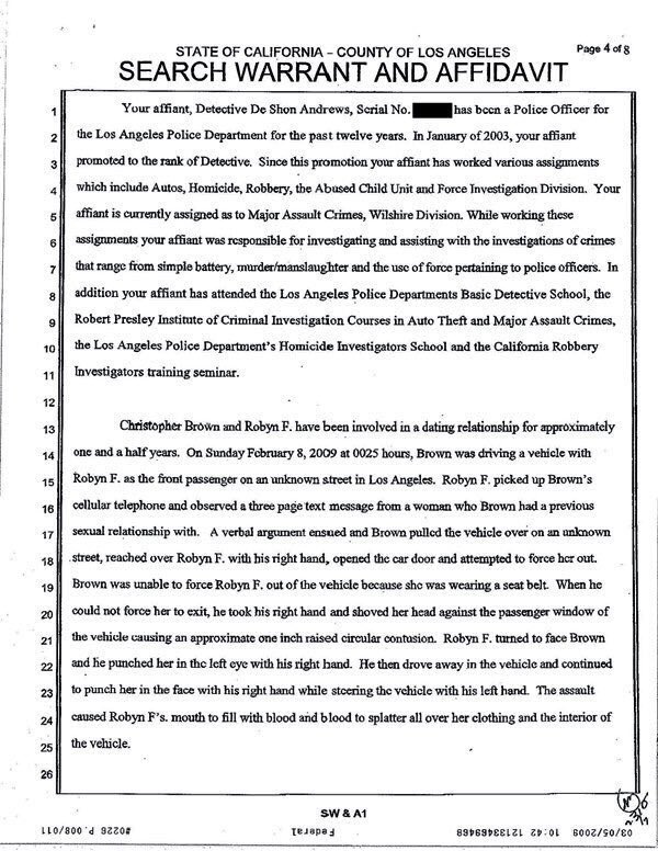 Rihanna Police Photo