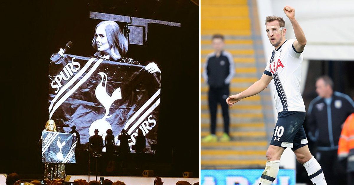 Adele shows support for Tottenham Hotspur title challenge—unveils ...