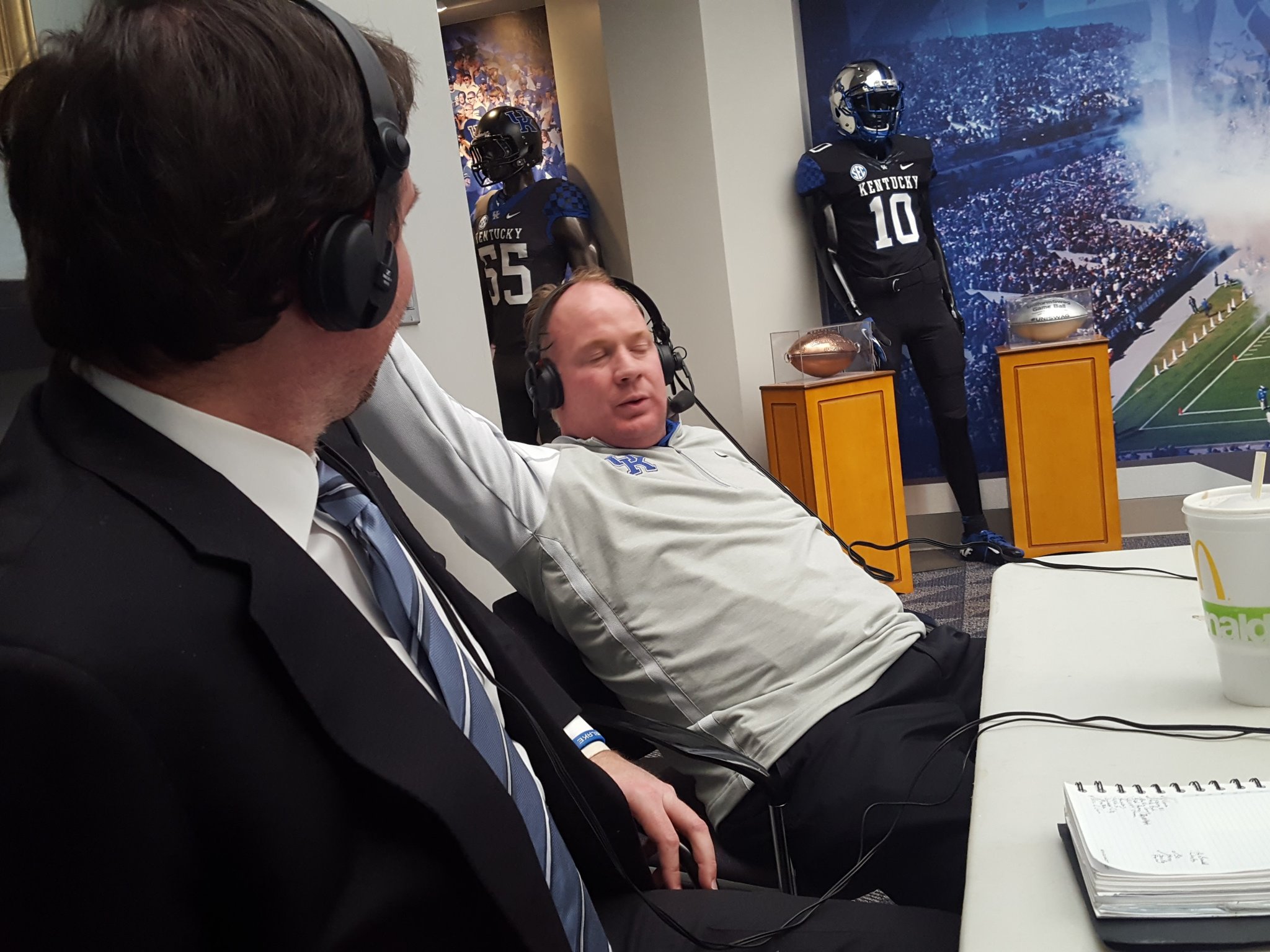 Listen to Mark Stoops, Drew Barker, and Garrett "Juice" Johnson on KSR ...