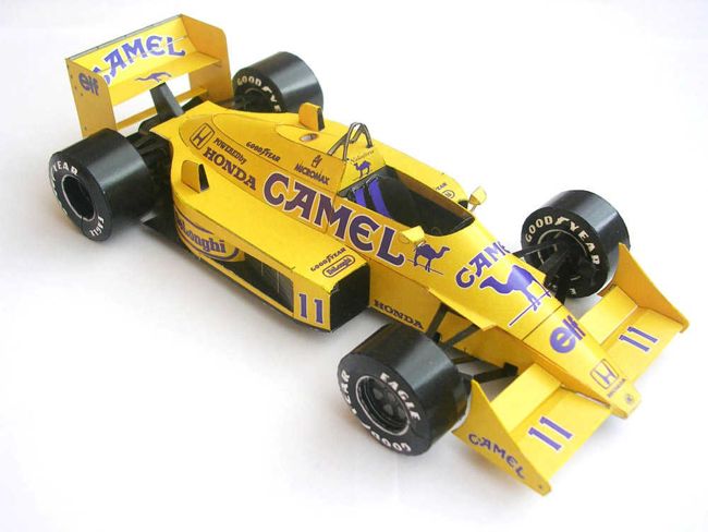 Papercraft Race Car Template